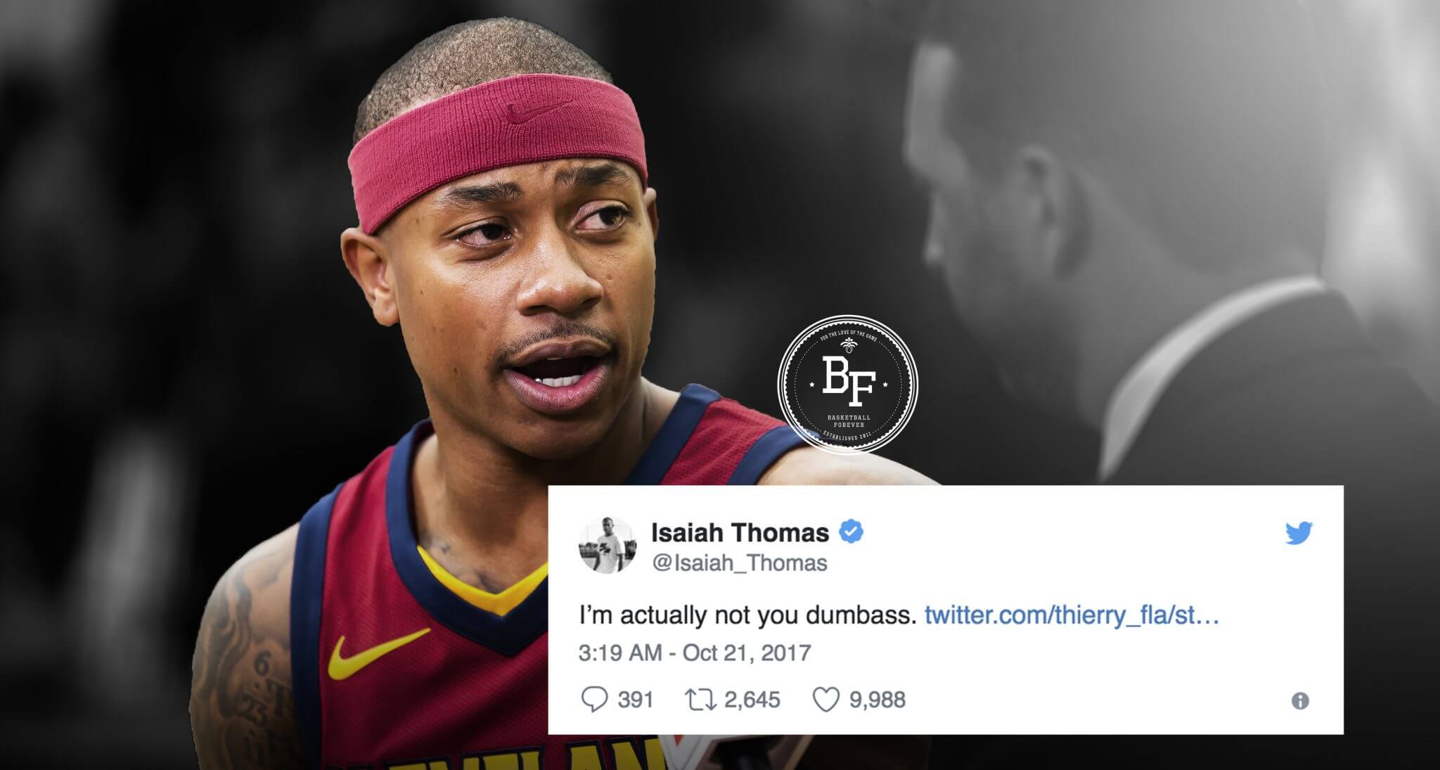 Isaiah Thomas Isn't Taking Any Crap Whatsoever From His Twitter Haters
