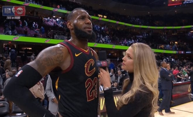 LeBron James Defends Under-Fire Reporter Who Asked Him About Erin Popovich
