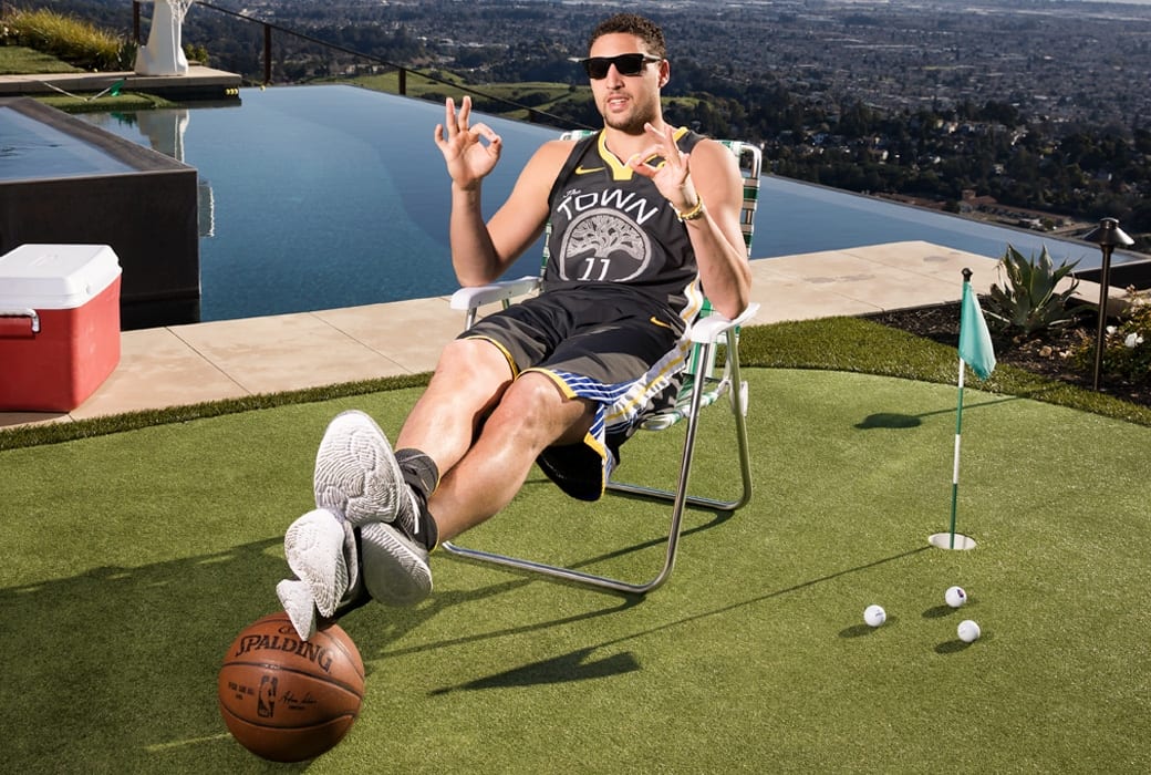 Klay Thompson's Pregame Routine Is Classic Klay Thompson
