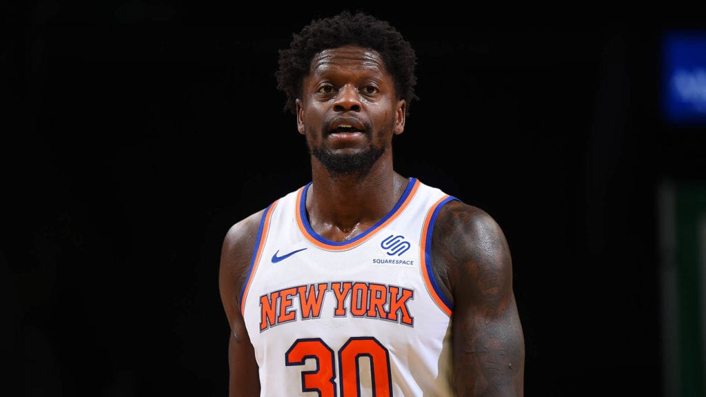 Internet Hilariously Roasts Julius Randle for Going Missing in the Playoffs