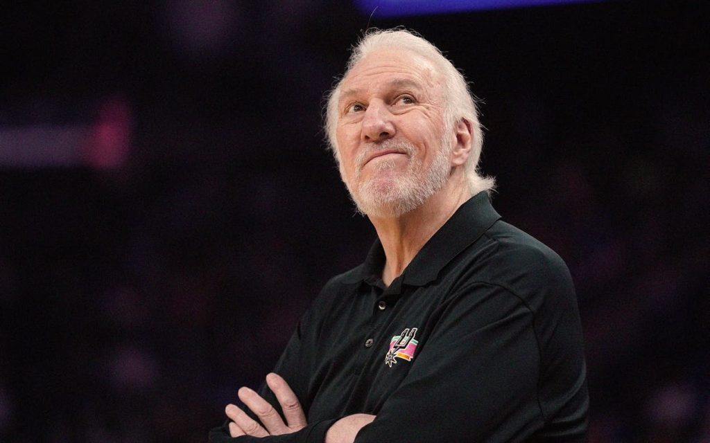 Spurs Celebrate Gregg Popovich Breaking All-Time Win Record