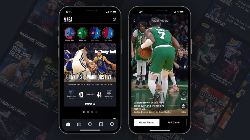 NBA Launches Updated App With New Content And UI NBA Launches Updated App With New Content And UI