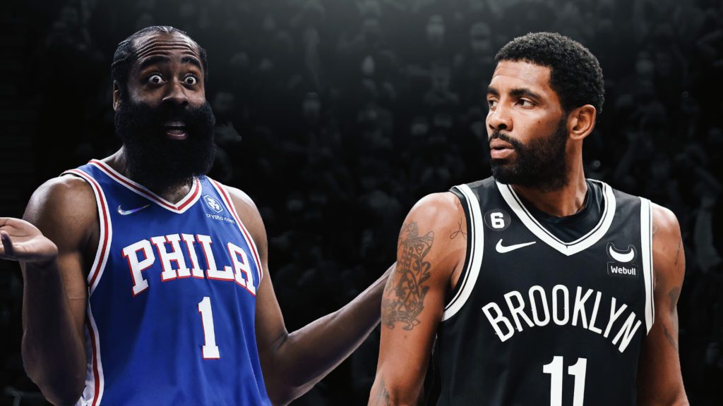Kyrie Irving Throws Subtle Shade at James Harden